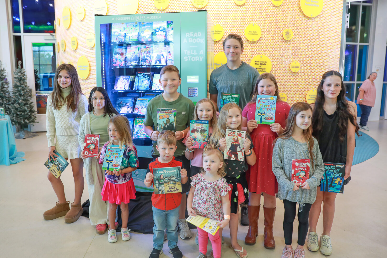 Mississippi Children's Museum Unveils Book Vending Machine ...